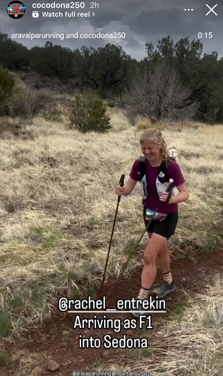 Let It Rain… Cocodona 250 Race Update: Rachel Entrekin & Dan Green in ...